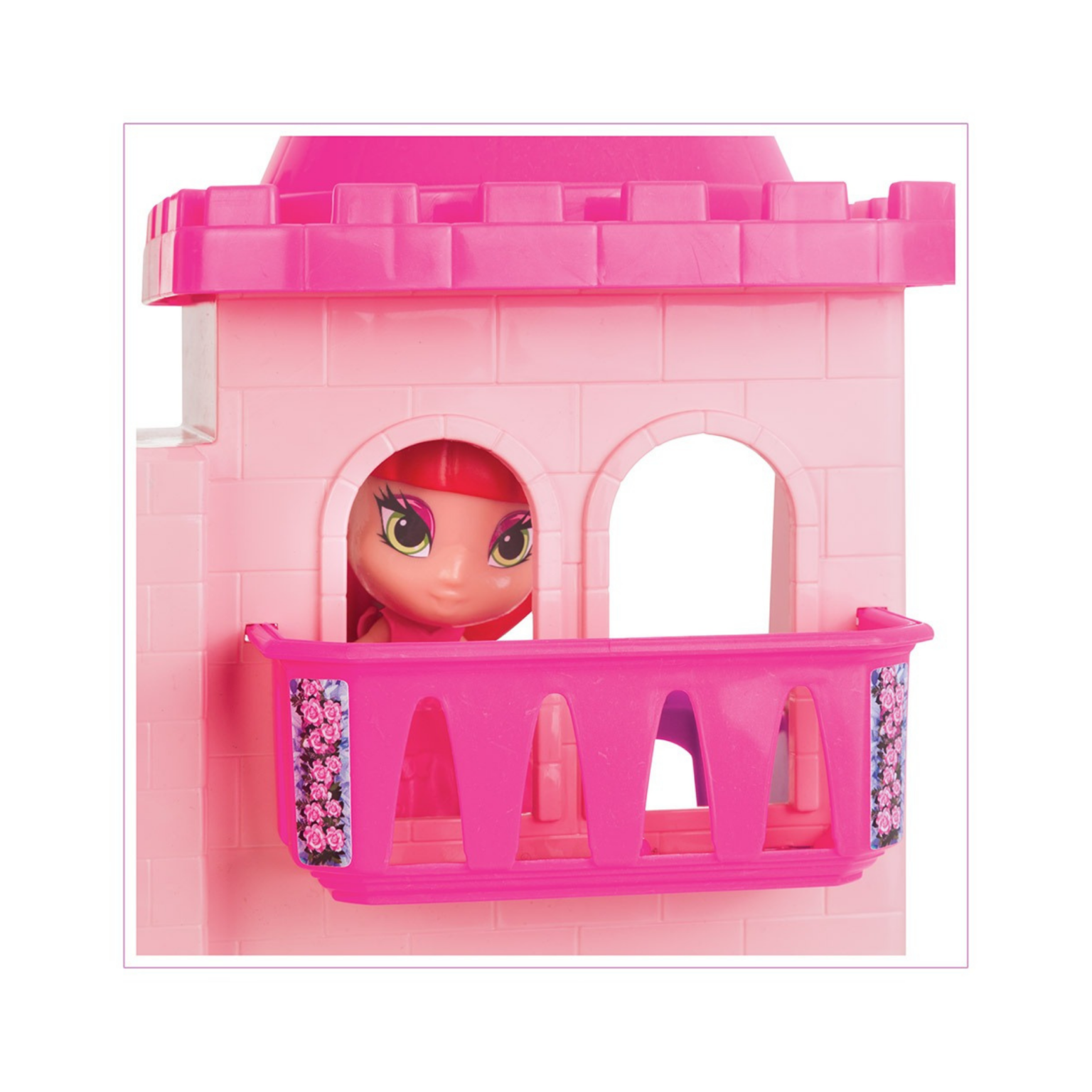 Castelo Princess Meg Rosa - Magic Toys