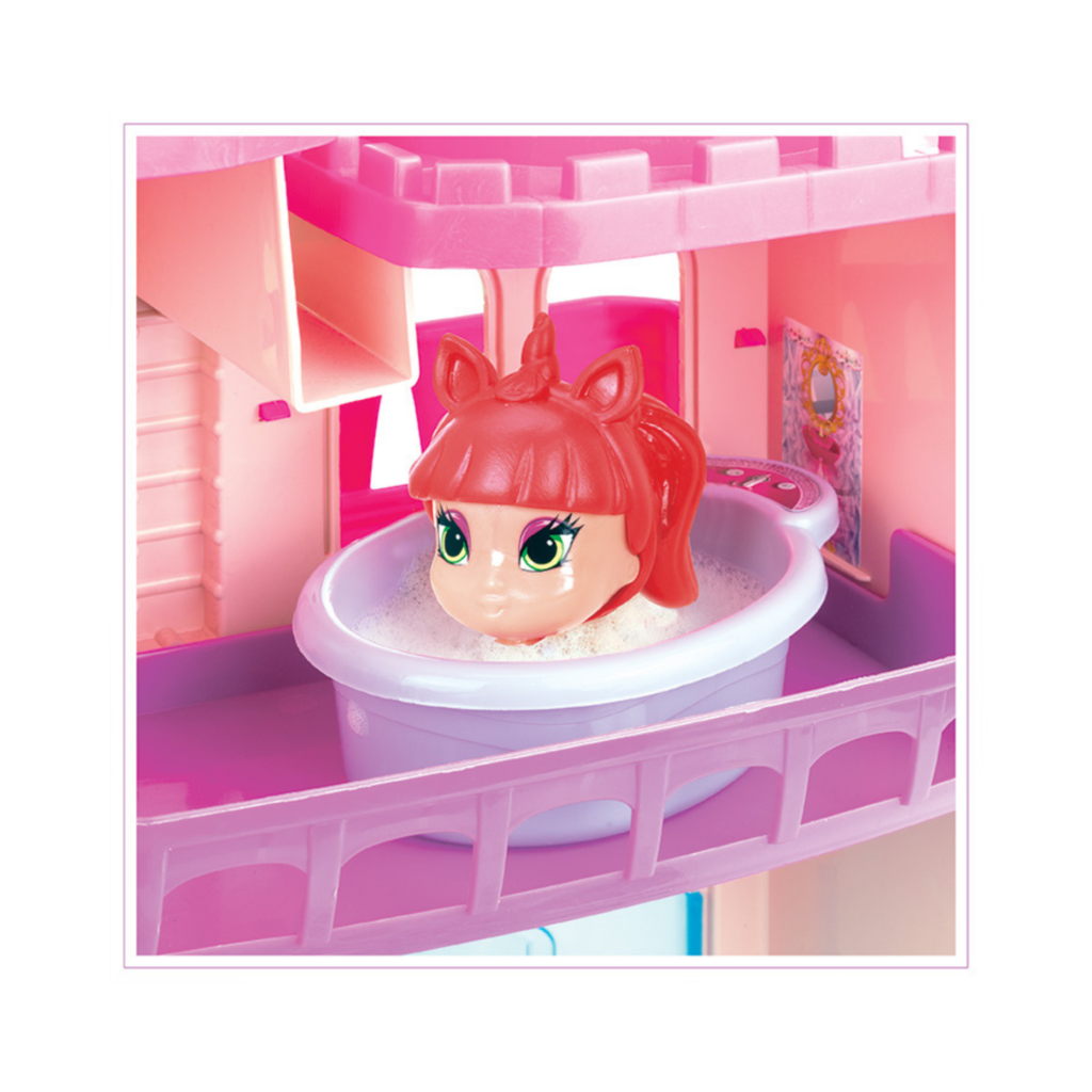 Castelo Princess Meg Rosa - Magic Toys