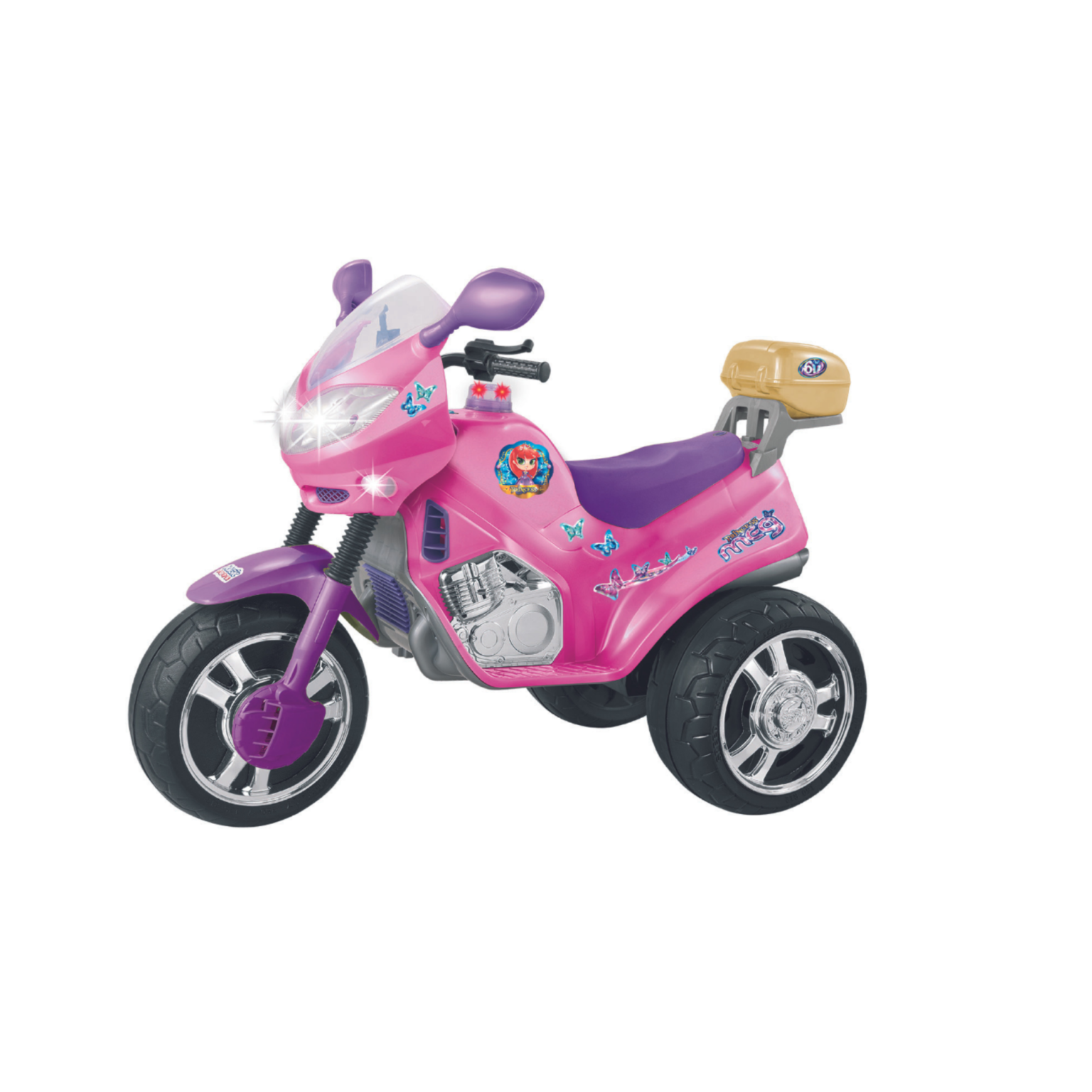 Moto Elétrico Meg Princess 6V - Magic Toys